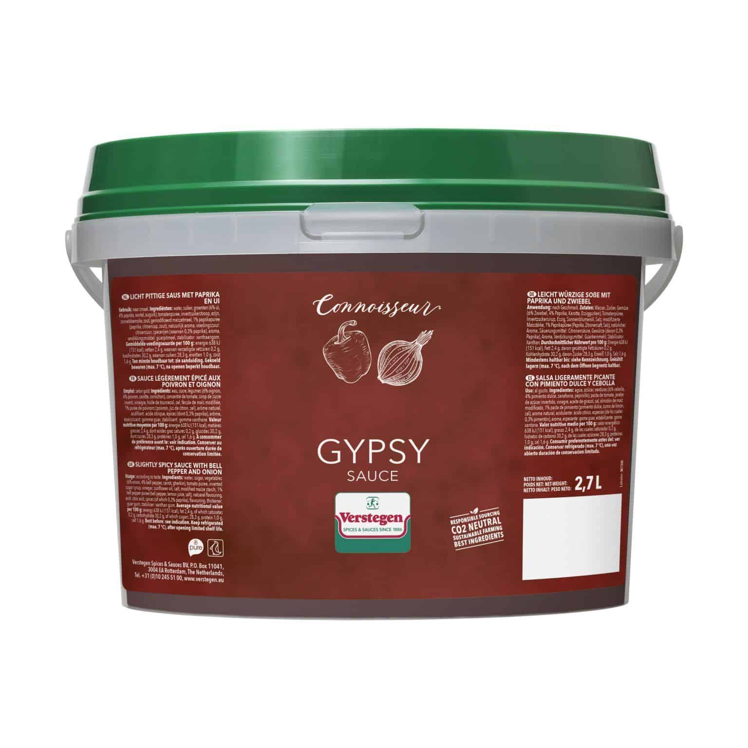 Verstegen Gypsy Sauce PURE | Verstegen Spices & Sauces UK Ltd